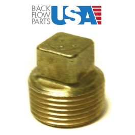 1" Brass Plug